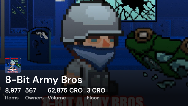 8-Bit Army Bros | Ebisu's Bay Marketplace
