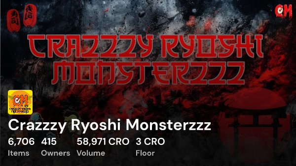 Crazzzy Ryoshi Monsterzzz | Ebisu's Bay Marketplace