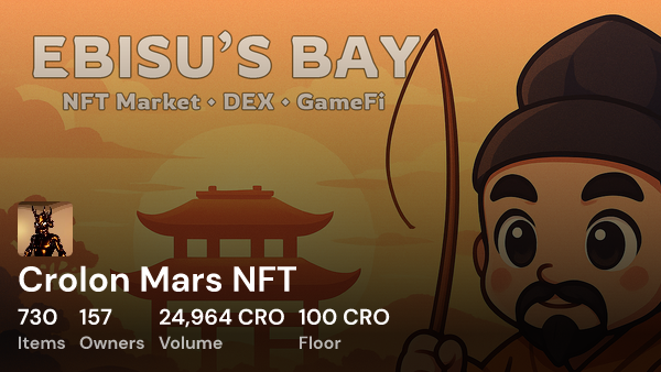 Crolon Mars NFT | Ebisu's Bay Marketplace