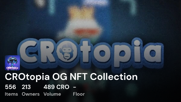 CROtopia OG NFT Collection | Ebisu's Bay Marketplace