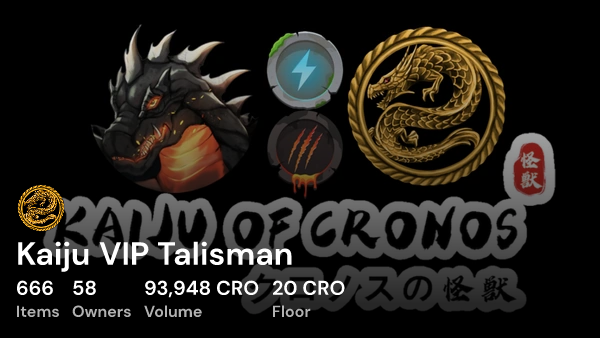 Kaiju VIP Talisman | Ebisu's Bay Marketplace