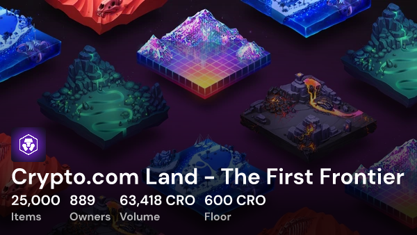 Crypto.com Land - The First Frontier | Ebisu's Bay Marketplace